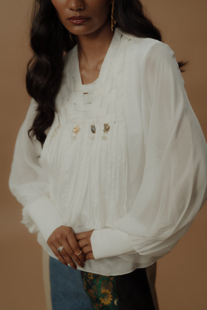 Open-minded top – Margin label
